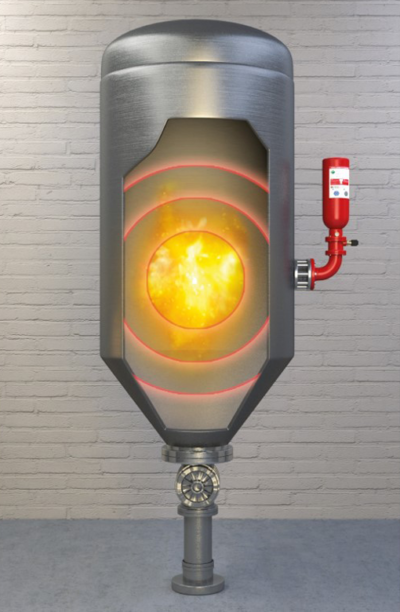 Chemical Suppression System for Explosion Protection