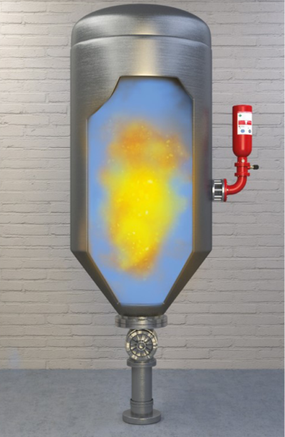 Chemical Suppression System for Explosion Protection