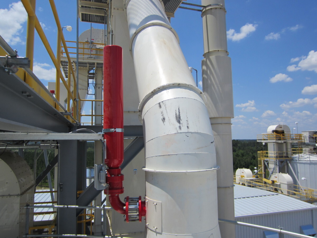 Chemical Suppression System for Explosion Protection