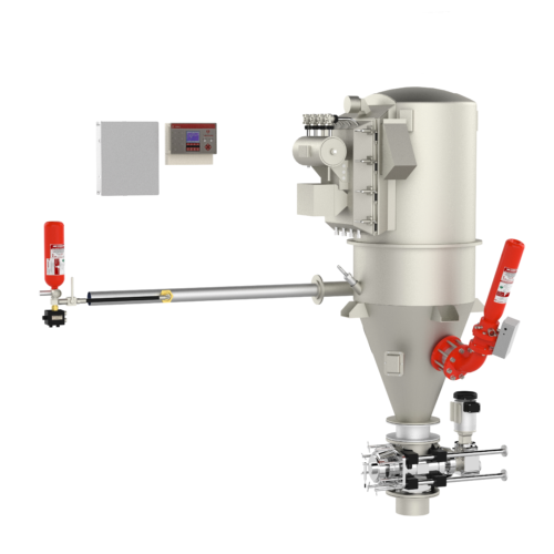 Chemical Suppression System for Explosion Protection